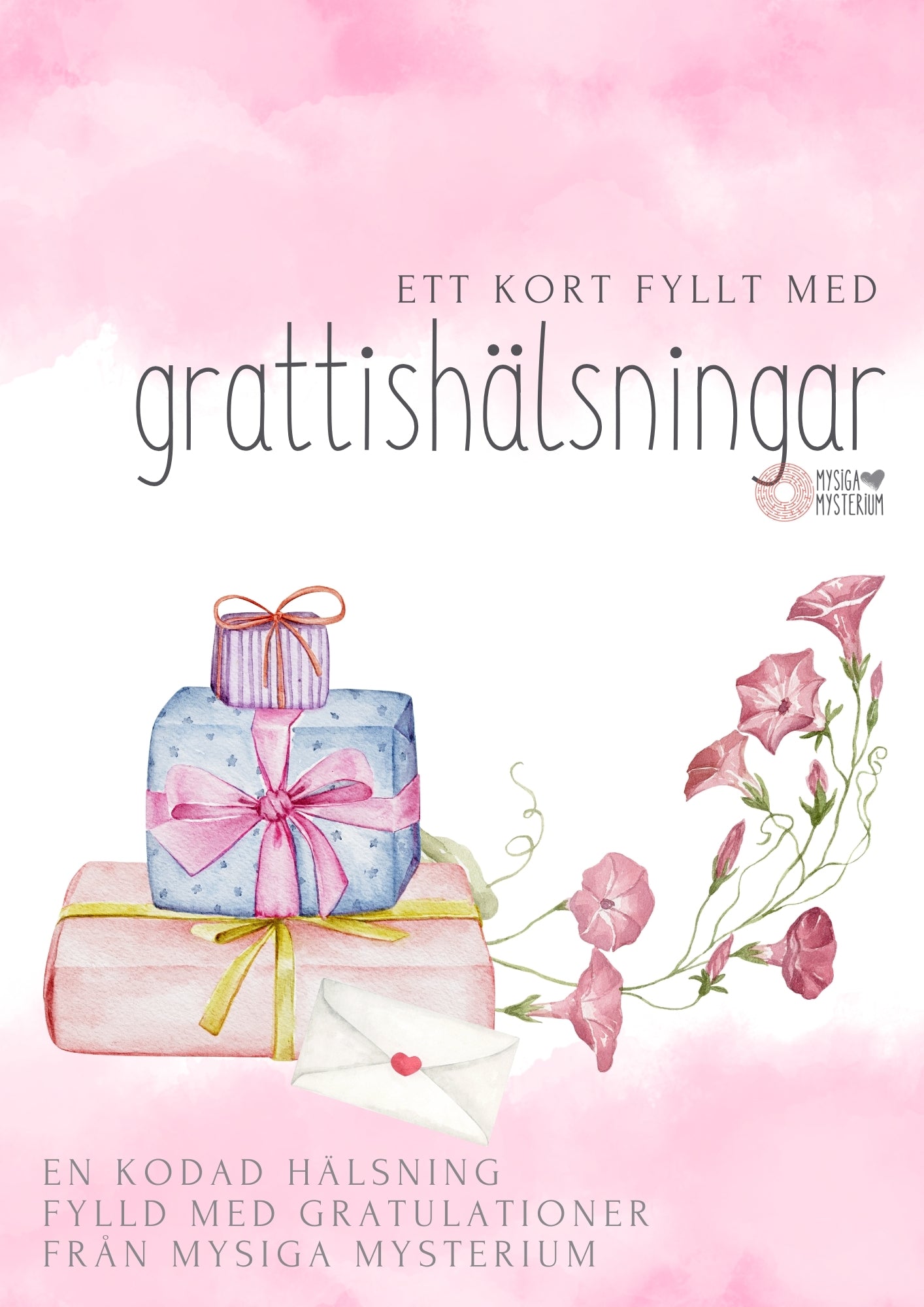 Ett kodat grattiskort – Mysiga Mysterium